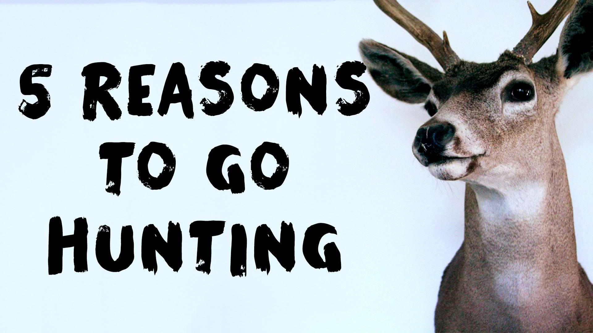 5 Reasons to Go Hunting - The Second City
